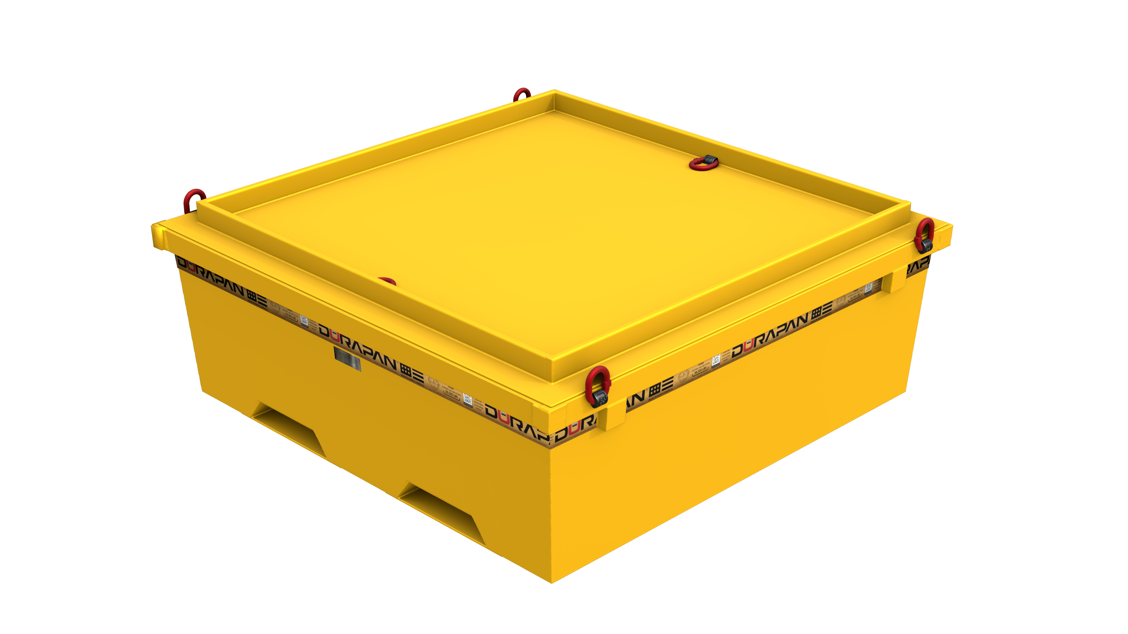 Concrete Washout Pan 72"x72"x24", 441 Gal OSHA Compliant & Load Tested ...